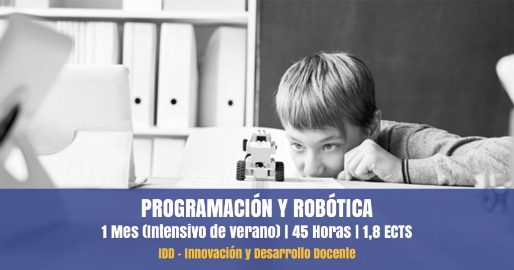 Curso online de programación y robótica educativa | IDD Formación